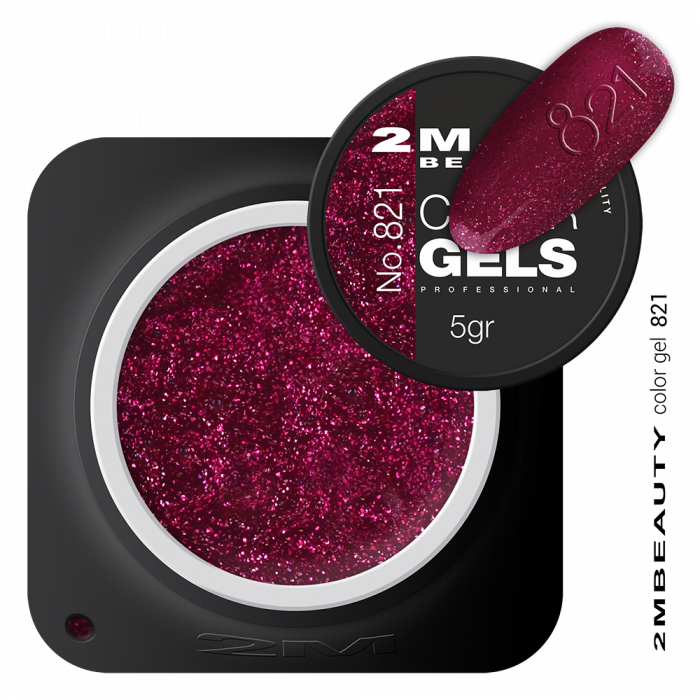 GEL U BOJI - GLITTER 821