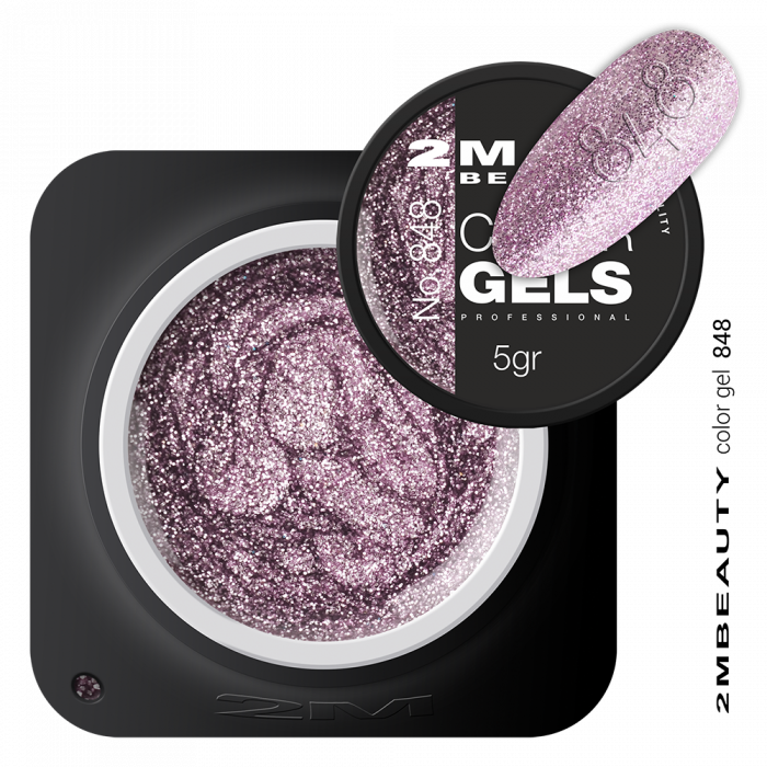 GEL U BOJI - GLITTER 848