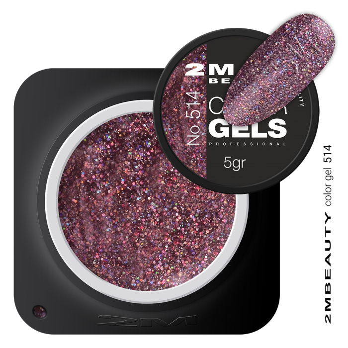 Gel u boji - glitter 514