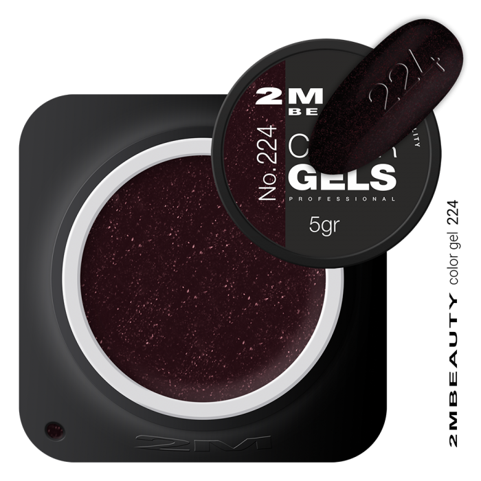 Gel u boji - Black magic 224