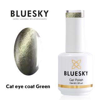 Cat eye coat Green