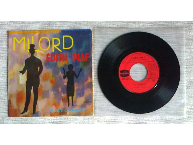 EDITH PIAF - Milord (singl) Made in France (crveni)
