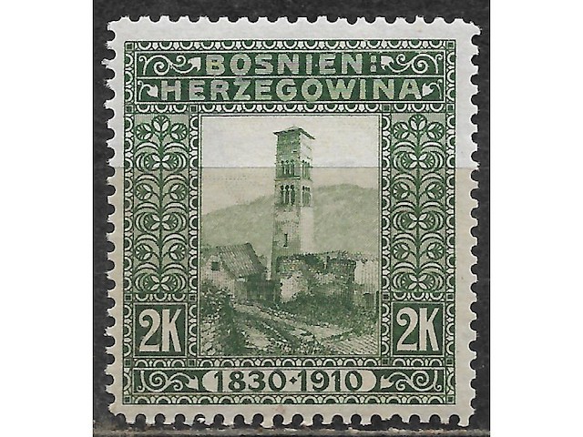 1910 - BiH 80 rodjendan Cara Franje 2 Krl MH