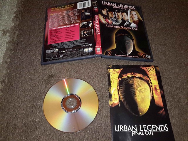 Urban legends: Final cut DVD