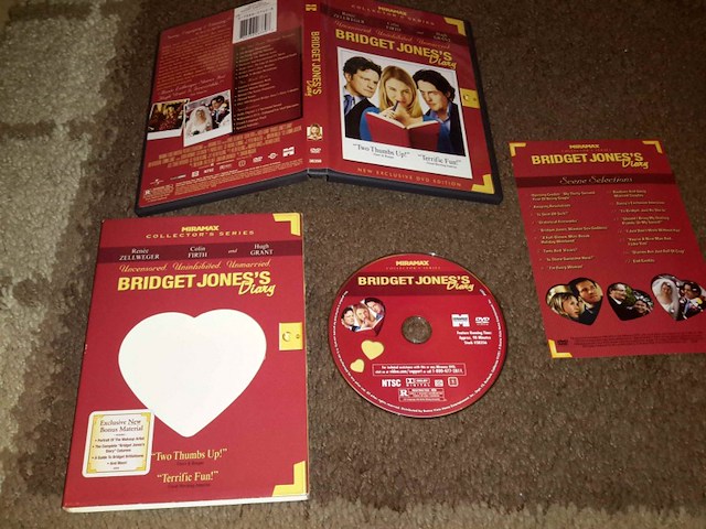 Bridget Jones`s diary DVD , Collectors edition