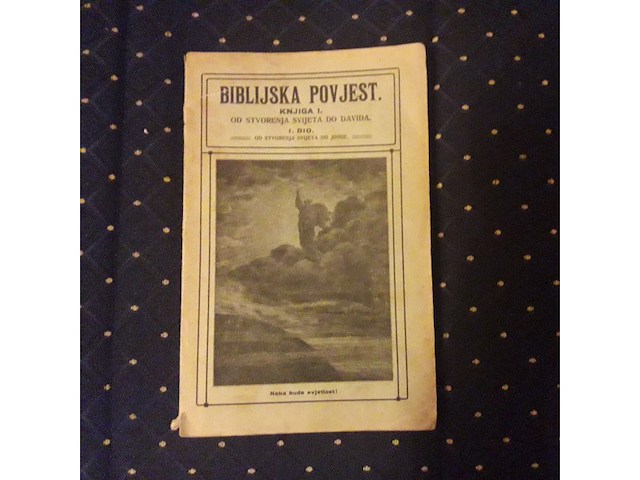 Biblijska povjest/Knjiga I/Dinko Gudek