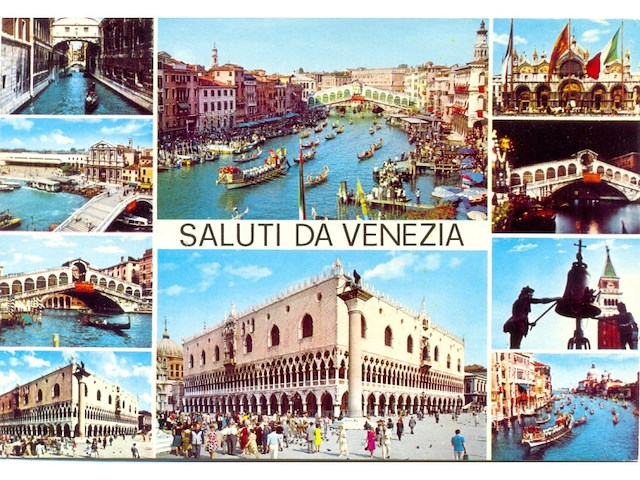 Razglednica Italija Venecija, 10 kom