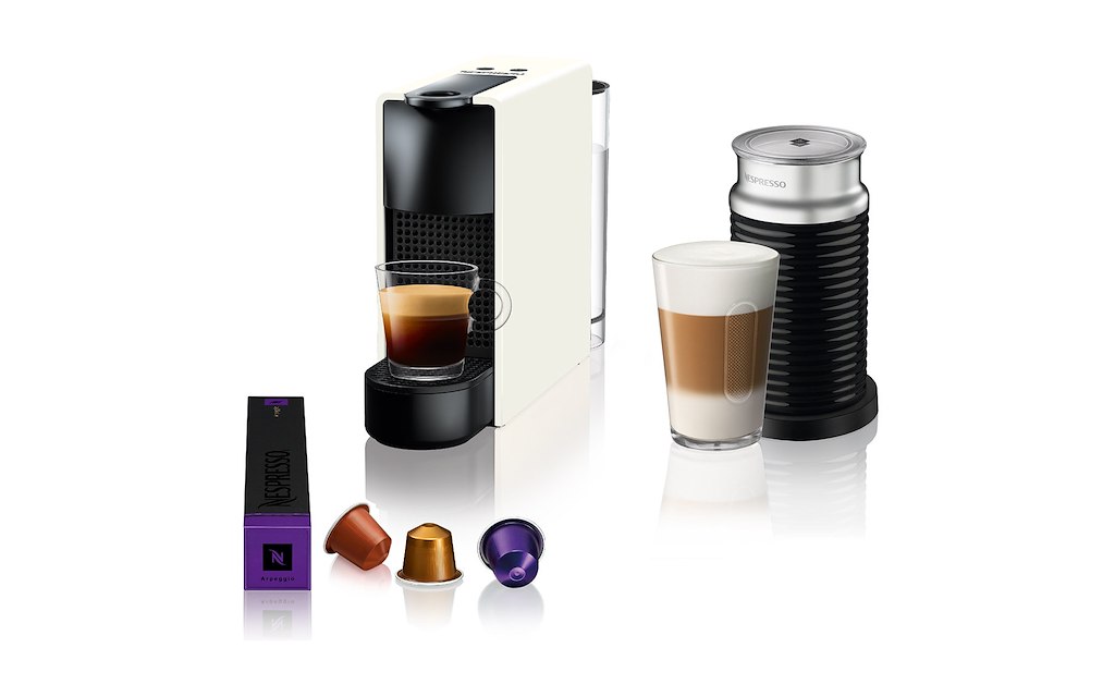 Nespresso Essenza Mini White & Aeroccino