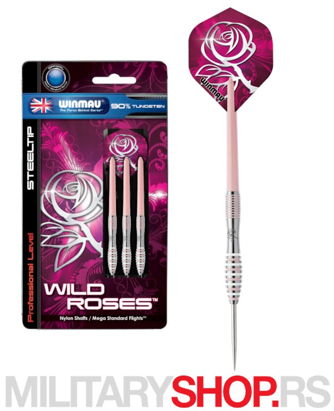 Winmau Wild Roses Strelice za Pikado