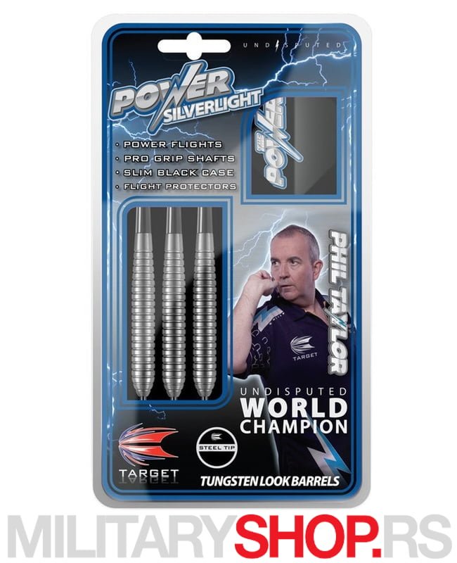 Power Silverlight Metalne Strelice za Pikado WINMAU