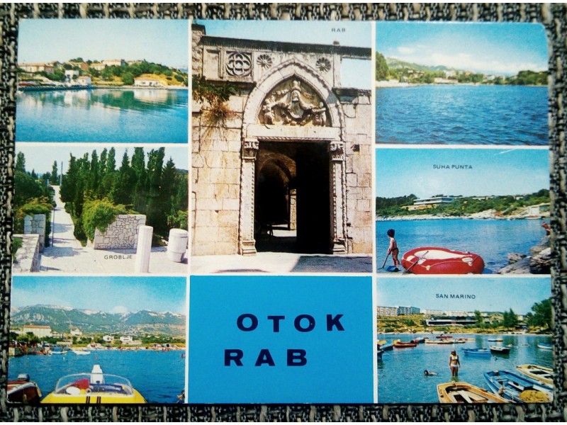 Jugoslavija - Otok Rab 1978 god. Putovala