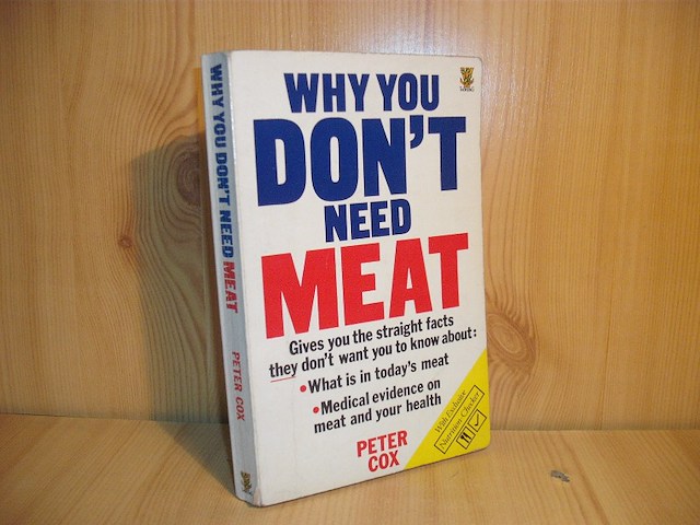 Why you don`t need meat - Peter Cox