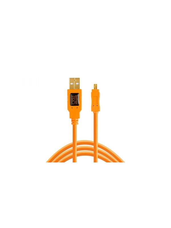 Tether Tools TETHERPRO USB 2.0 TO MINI-B 8-PIN CU8015ORG