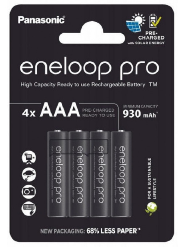 Panasonic bat. eneloop pro AAA/4B(BK-4HCDE/4BE)