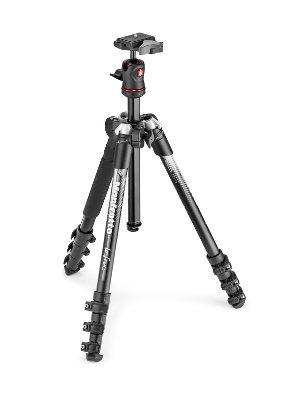 MANFROTTO TRIPOD SET MKBFRA4GY-BH BEFREE ALU GREY NEW GRAPHICS