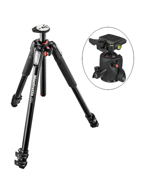 Manfrotto Tripod SET MK055XPRO3-BHQ2 Alu 3 SEC Kit Ball Head