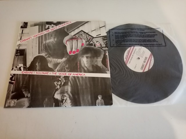 CABARET VOLTAIRE-The Voice Of America UK LP MINT