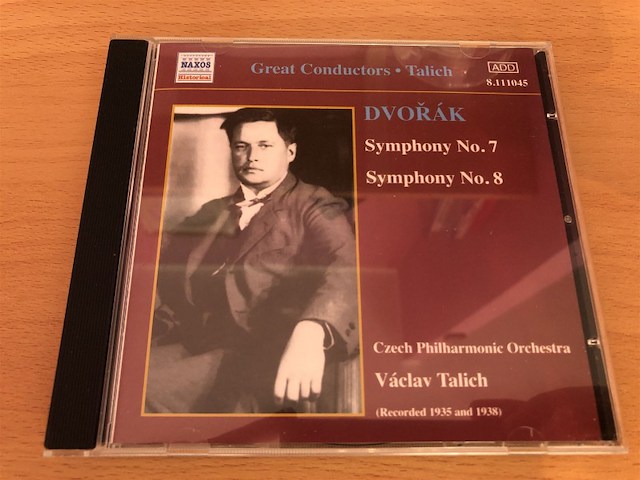 Dvořák*, Czech Philharmonic Orchestra*, Václav Talich ‎