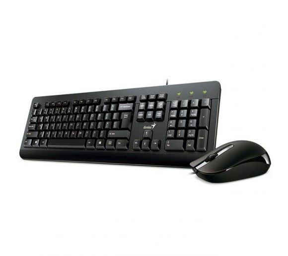 Genius - Genius Komplet tastatura i miš KM-160 , USB, BLACK,US