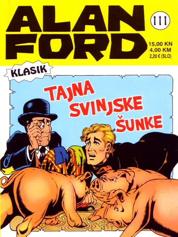 Strip agent ALAN FORD 111-TAJNA SVINJSKE ŠUNKE