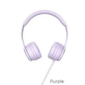 HOCO W21 Graceful charm wire control slušalice Purple (034615)