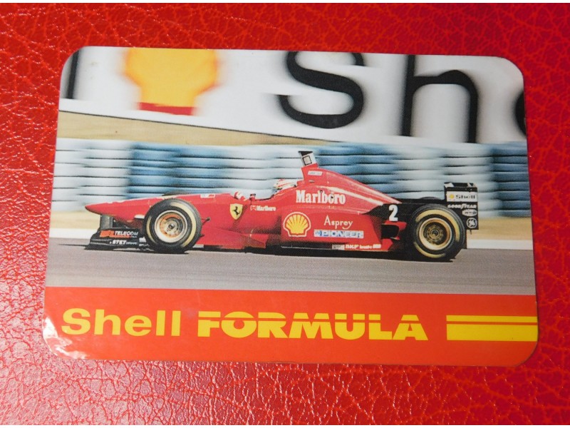 Dzepni kalendar - Shell FORMULA 1997