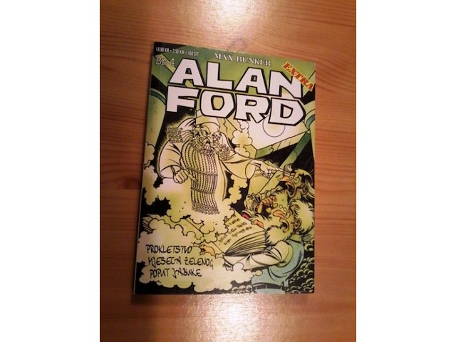 Alan Ford extra broj 4 Prokletstvo mjeseca zelenog