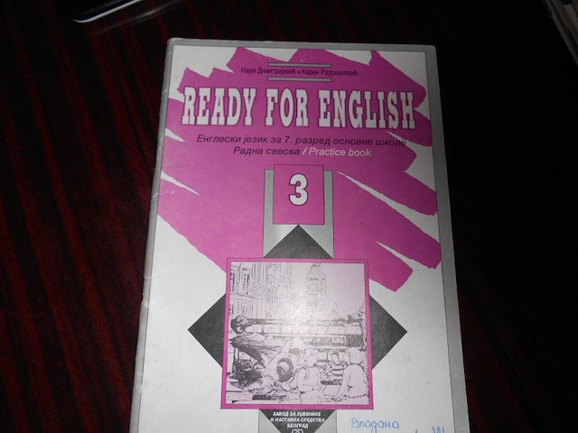 Ready for English 3 radna sveska