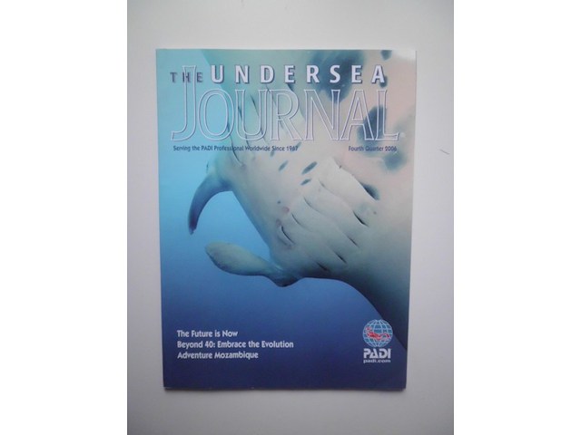 The undersea Journal, 4/4 2006., casopis o ronjenju