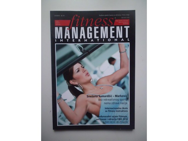 FITNESS MANAGEMENT INTERNATIONAL 01/2010 - BR. 01