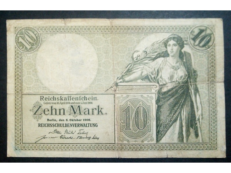 Nemacka 1906 god. 10 maraka