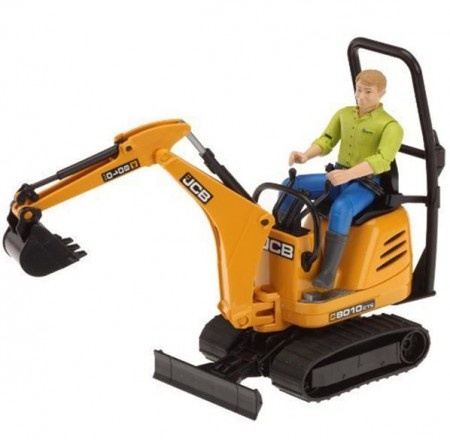 Bruder JCB mini guseničar 8010 CTS sa figurom ( 620028 )