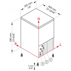 Ledomat Brema CB 184-Inox