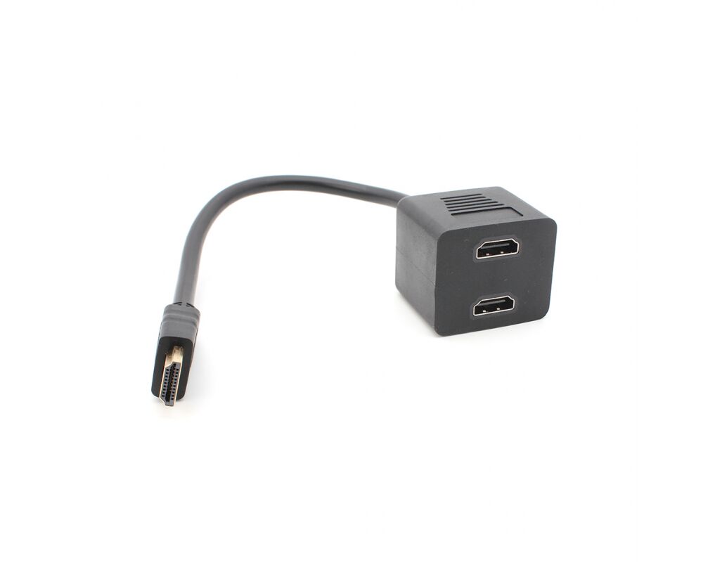 Adapter HDMI M na 2 HDMI Z JWD-HDMI21