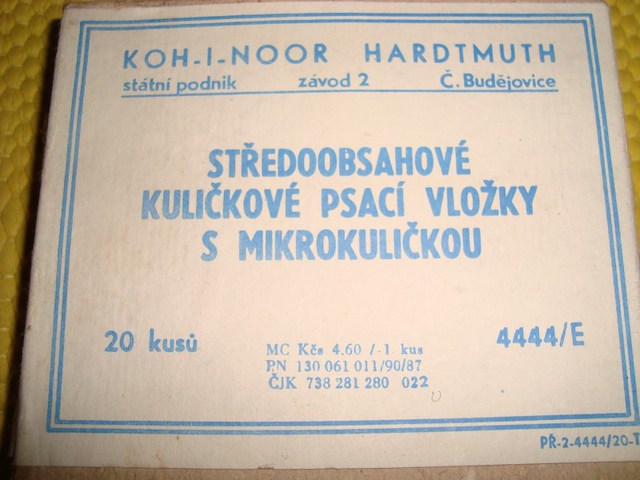 KOH -I-NOOR HARDTMUTH ULOŠCI ZA OLOVKU 4444/E