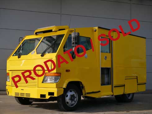MERCEDES 813D VARIO 4X2 BLINDIRAN B4 TRANSFER NOVCA
