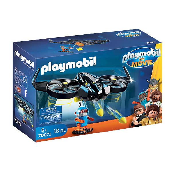 Playmobil- Movie Robotitron sa dronom