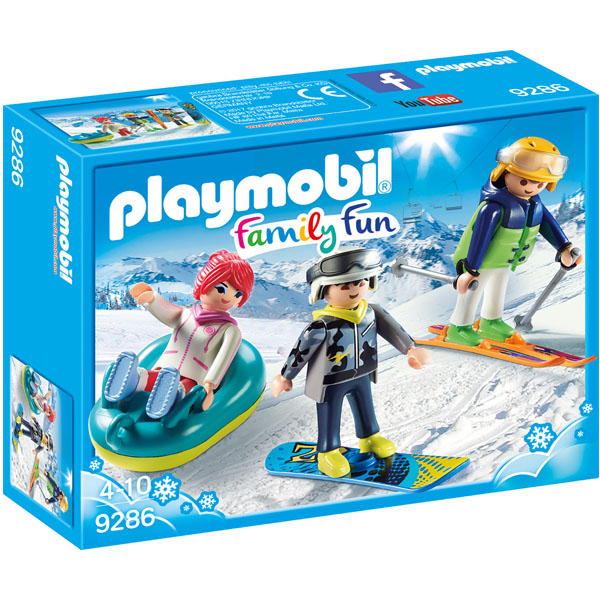 Playmobil zimska kolekcija - Ekipa za skijanje