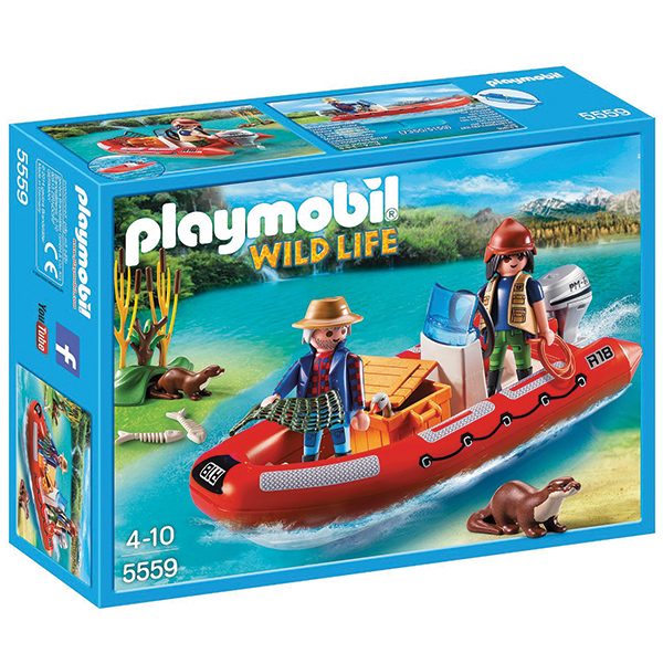 Playmobil Wild Life: Čamac Istraživači