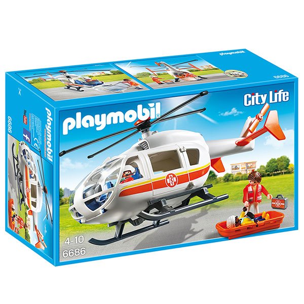 Playmobil City Life - Medicinski helikopter