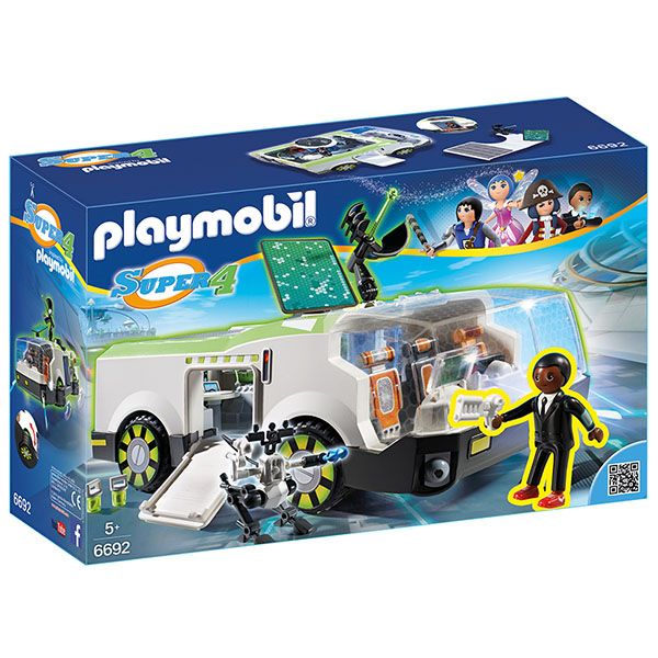 Playmobil Super4: Tehno kameleon SUPER4 TEHNO KAMELEON