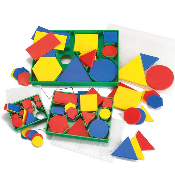 Logički blokovi jumbo u boji 60 kom.