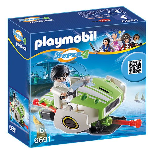 Playmobil Super4: Kameleon jet