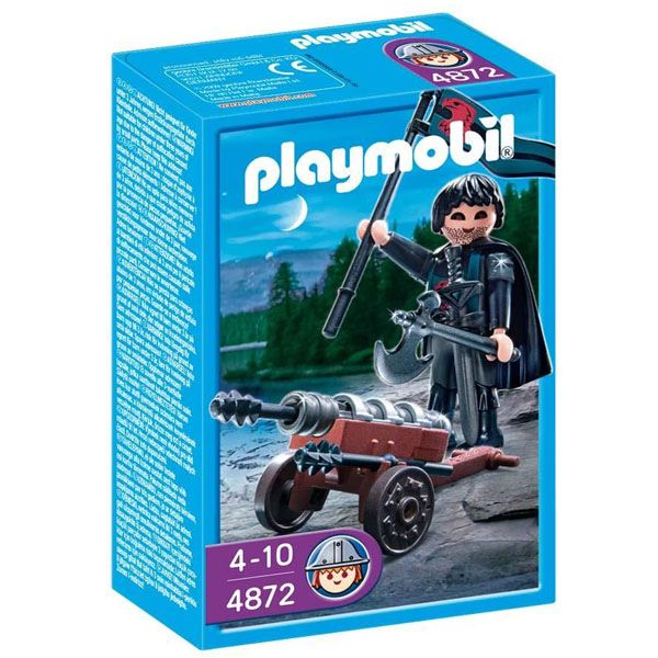 Playmobil Vitezovi: Vitez i top