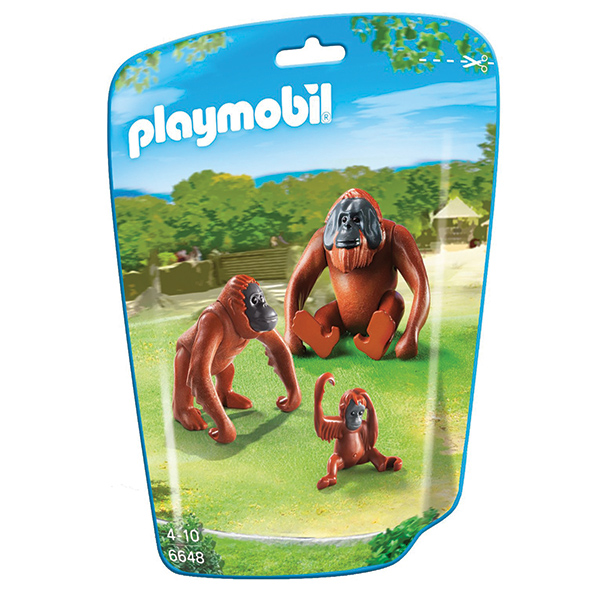 Playmobil Orangutan porodica