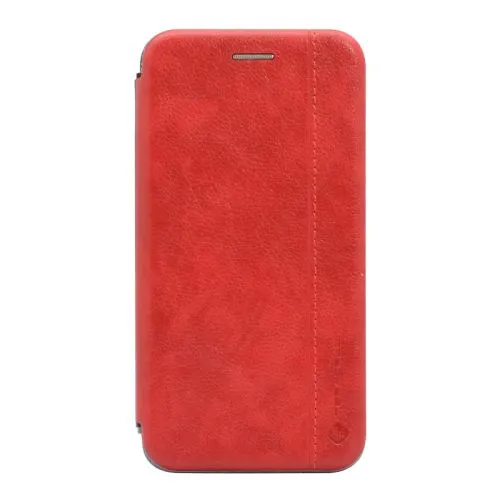 Futrola - maska Teracell Leather za Xiaomi Redmi 8A crvena