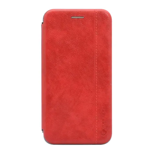 Futrola - maska Teracell Leather za Xiaomi Redmi 8A crvena