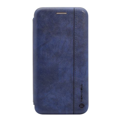 Futrola - maska Teracell Leather za Xiaomi Redmi 8A plava