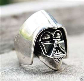 Star Wars Darth Vader Silver Ring Prsten