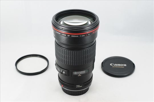 Canon 200mm f/2.8 L II USM + Hama UV filter